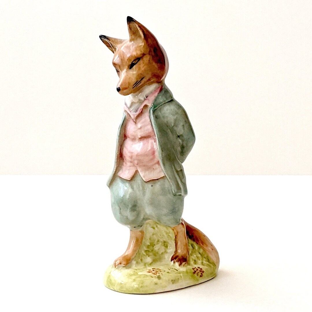 Rare Beswick Ware, Foxy Whiskered Gentleman, Beatrix Potter Figurine, F ...