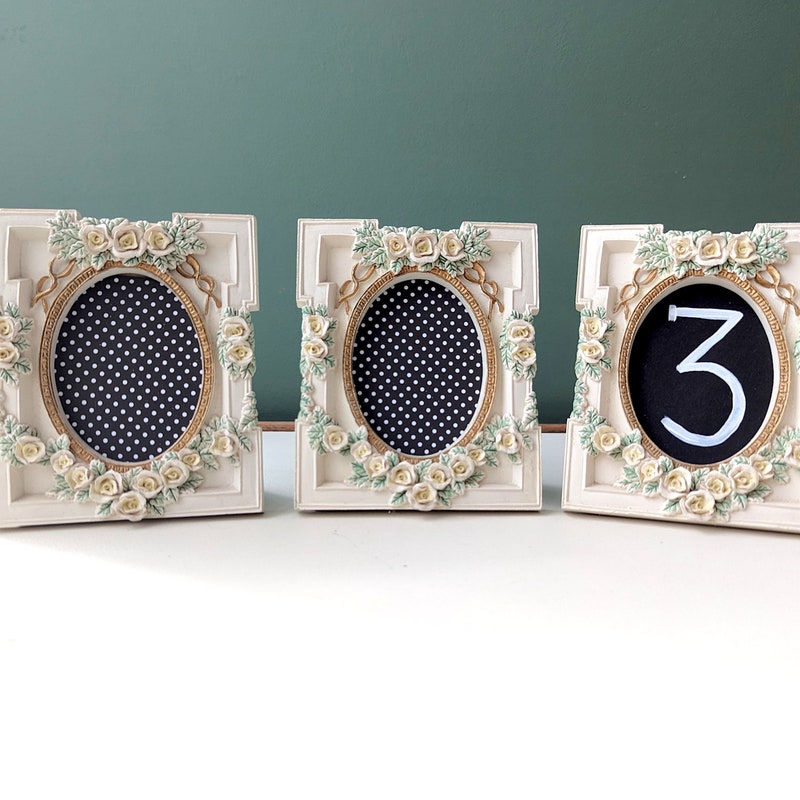 Vintage Table Number - Etsy