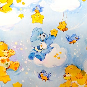 Vintage Care Bears Wrapping Paper Sheet, Clouds & Stars (20x30") - Etsy