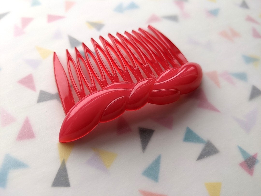 80s Hair Comb Bow Tie Comb by Buch Deichmann Vintage BD | Etsy
