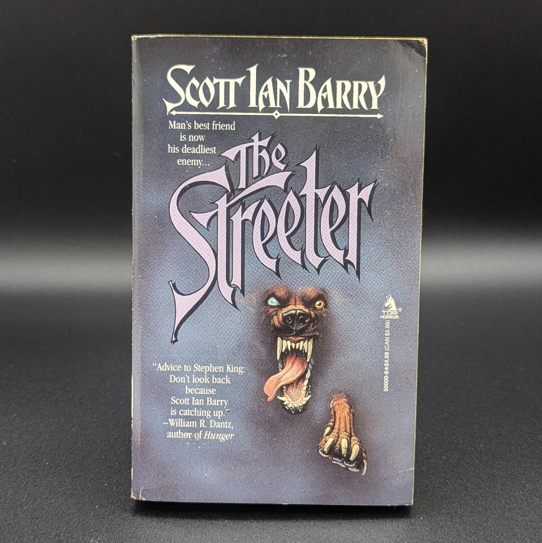 The Streeter, Scott Ian Barry, 1994 TOR Horror, First Edition Paperback ...