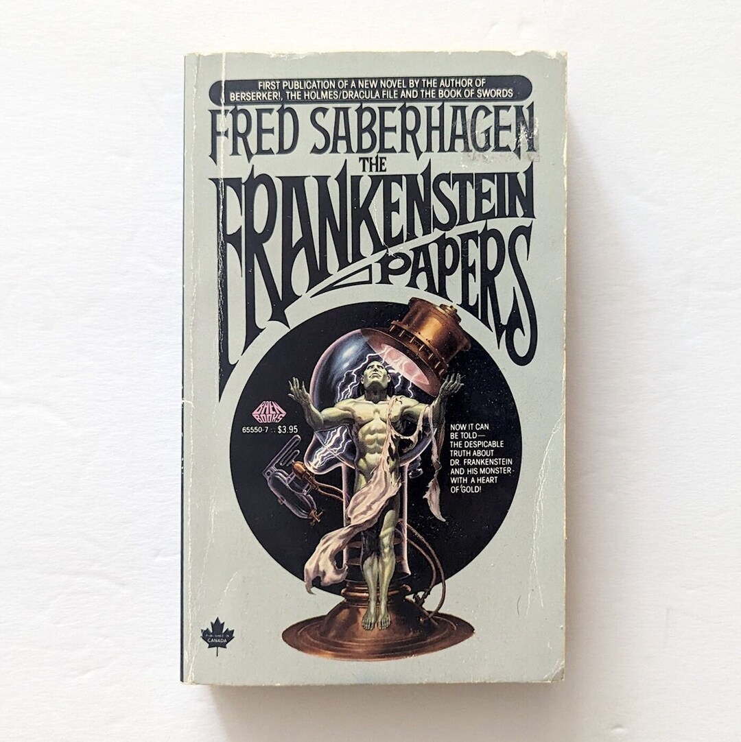 The Frankenstein Papers, Fred Saberhagen, 1986, 1st Printing, Baen ...