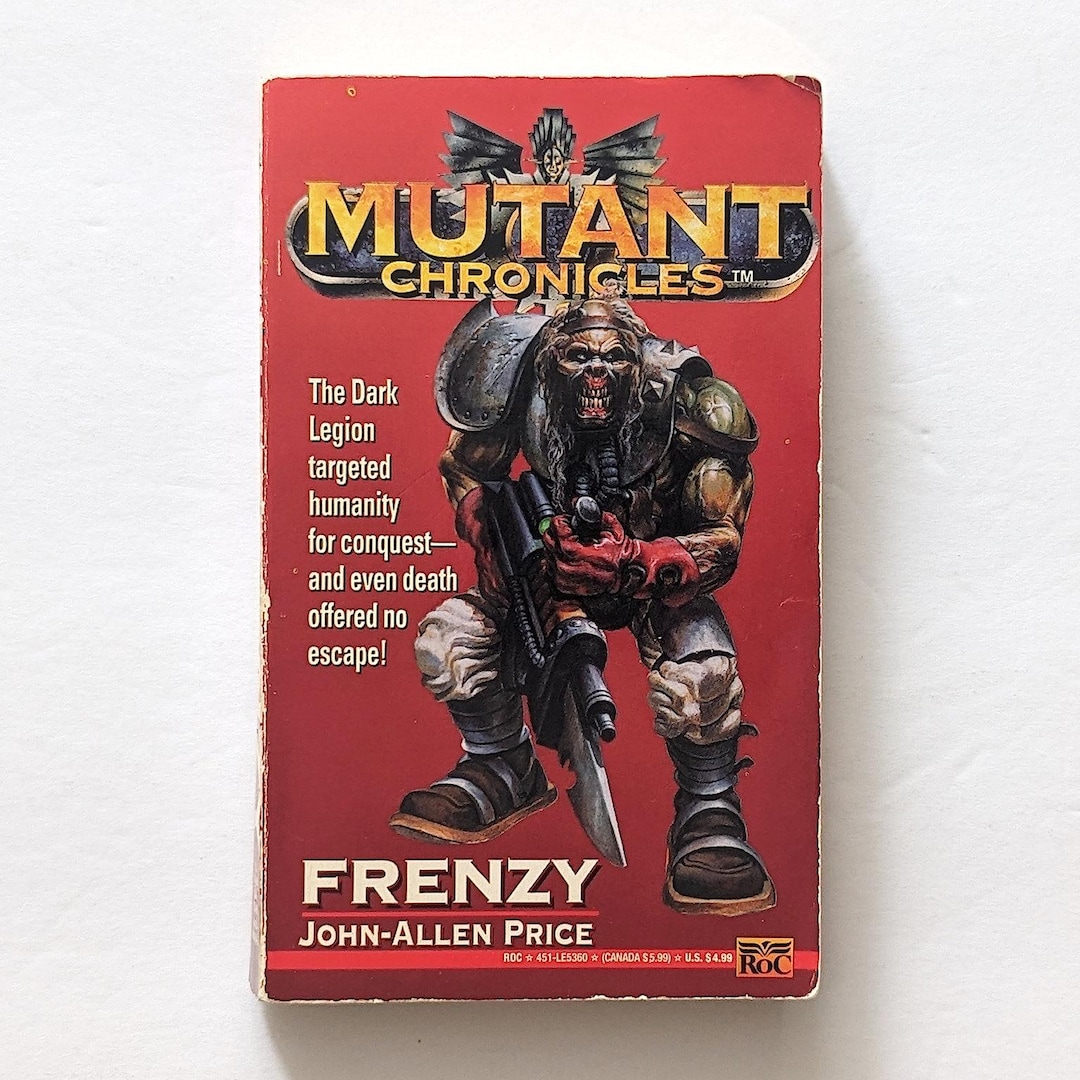Mutant Chronicles: FRENZY by John-allen Prince, First Printing 1994 ...