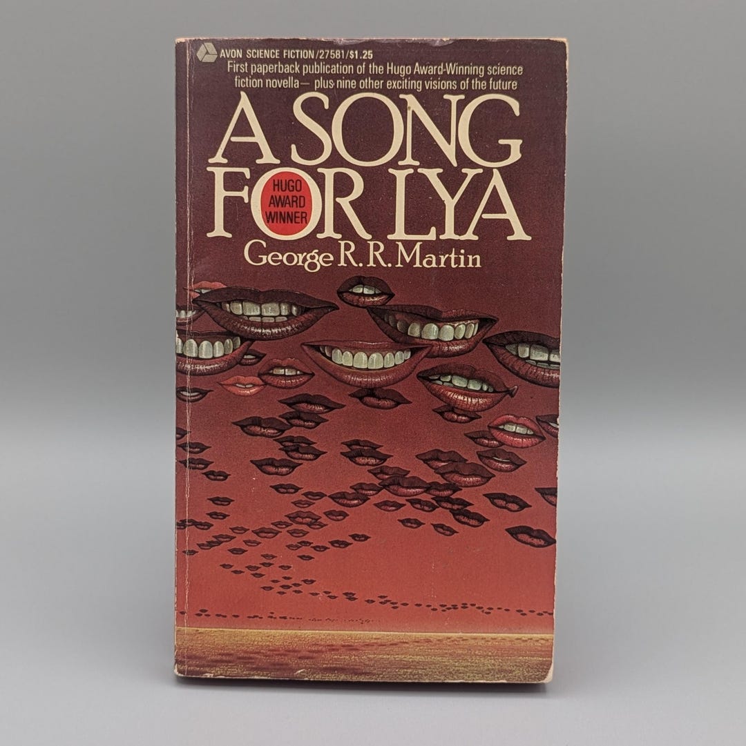 George R. R. Martin, A Song for Lya, 1976 Avon Books, First Avon ...