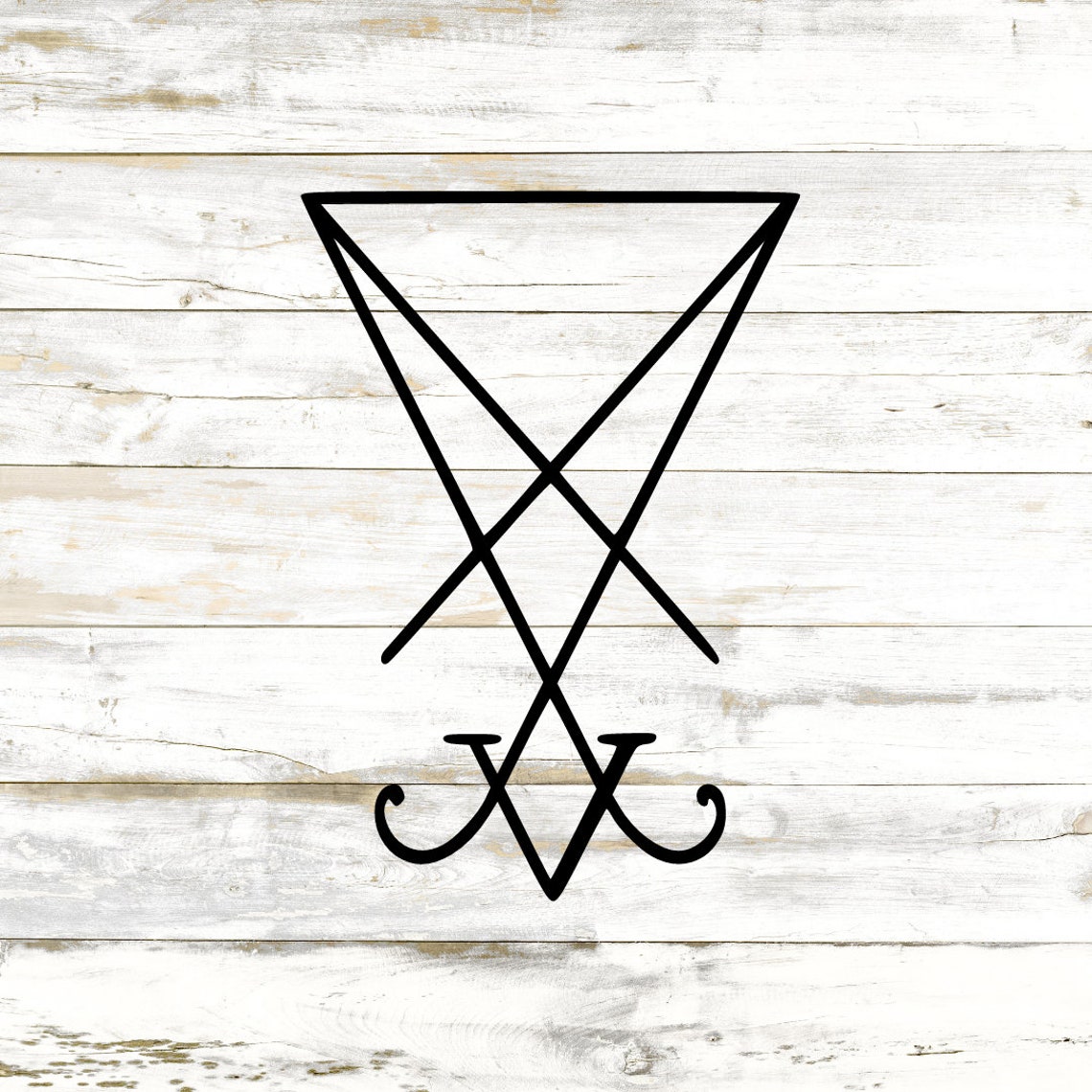 Sigil of Lucifer Vinyl Decal Sticker Bearer of Light Sticker | Etsy