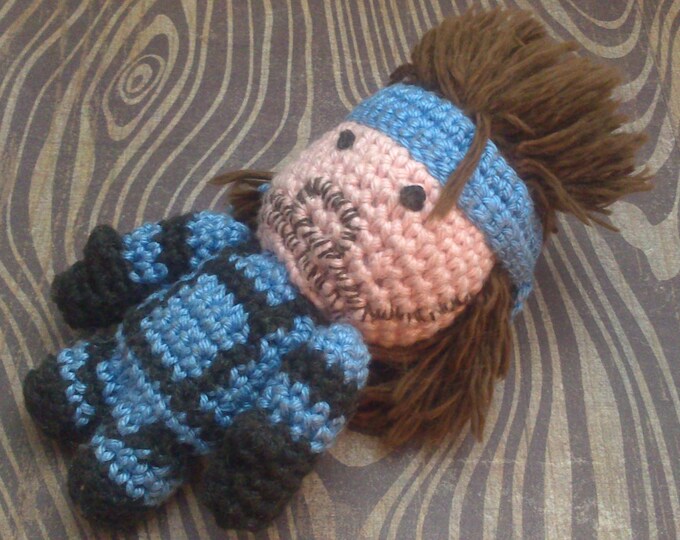Solid Snake (metal Gear Solid) - Mini Amigurumi Plush W/ FREE Sticker ...