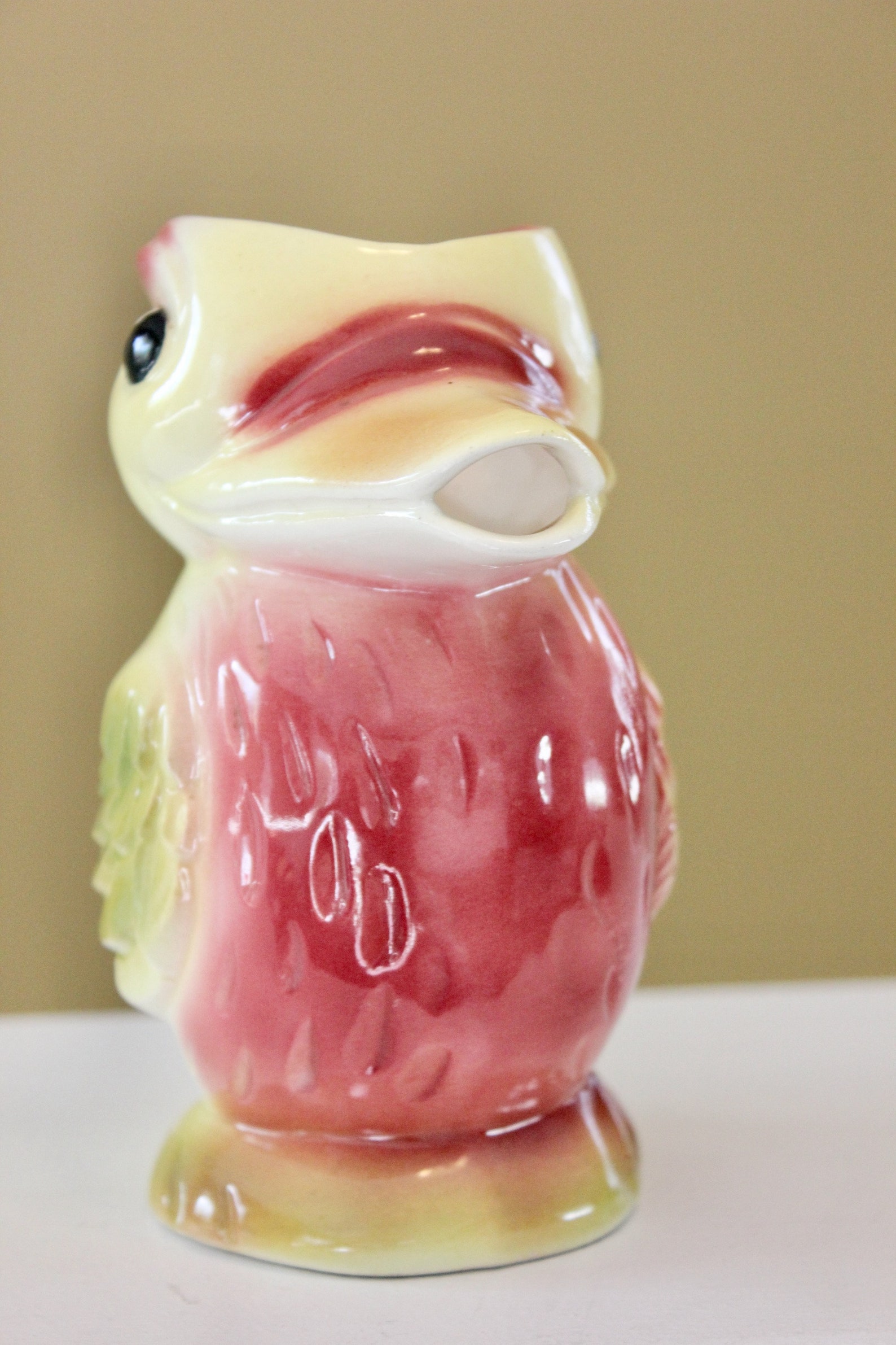 Stewart B. Mcculloch Pottery Bird Pitcher California - Etsy