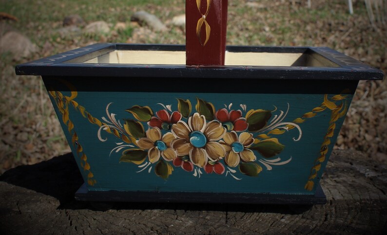 Beautiful Norewgian Rosemaling Hand Painted in the Valdres - Etsy