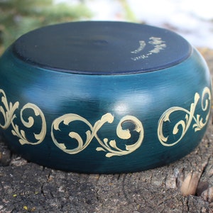 Norwegian Rosemaling ~ Wooden Bowl ~ Valdres Style ~ Cathy Koball ...