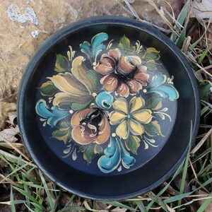 Norwegian Rosemaling ~ Wooden Bowl ~ Valdres Style ~ Cathy Koball ...