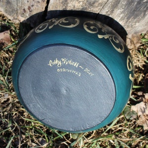 Norwegian Rosemaling ~ Wooden Bowl ~ Valdres Style ~ Cathy Koball ...