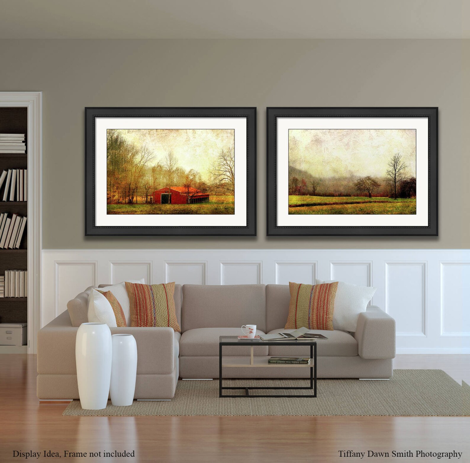 Barn Photo Set Rustic Photography Set Landscape Prints Red - Etsy