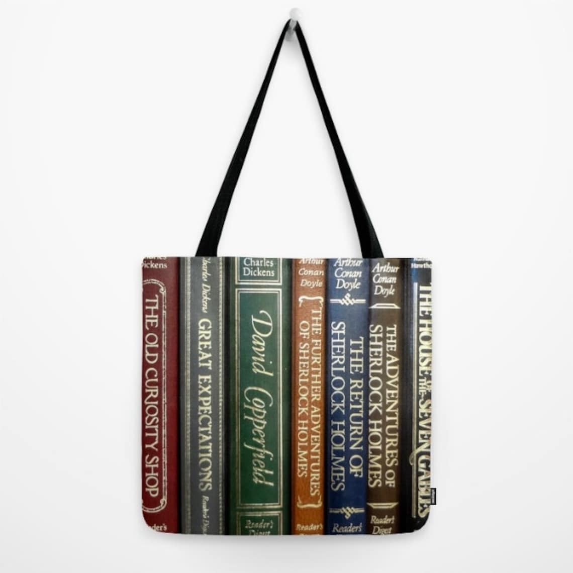 Antique Books Tote Book Lovers Tote Writers Tote Bag Old - Etsy