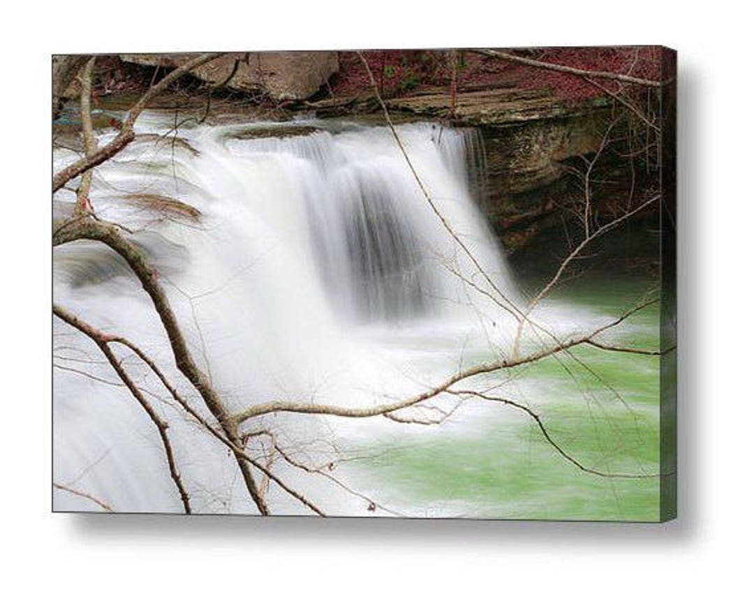 Waterfall Print Waterfall Photo Waterfall Photography - Etsy