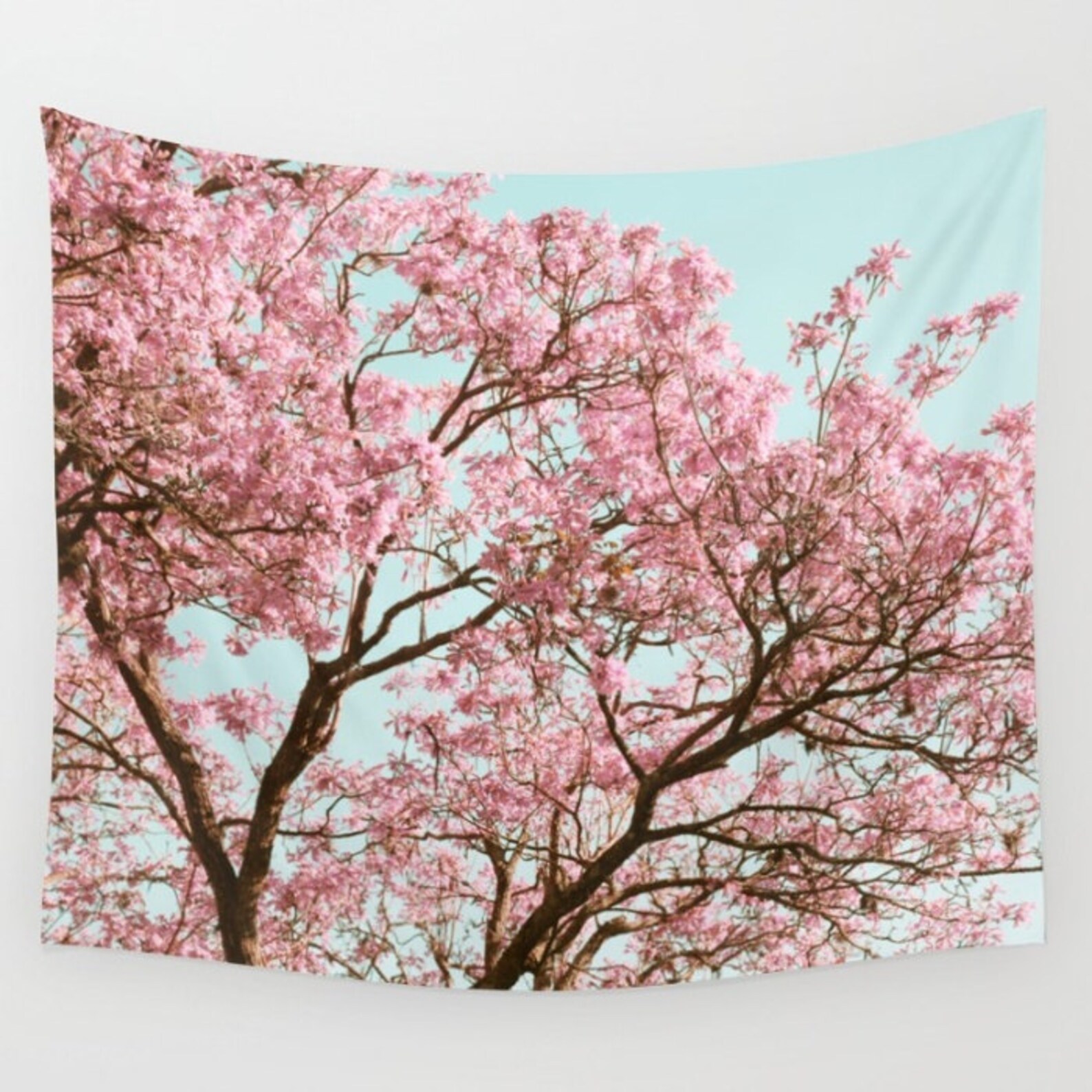 Cherry Blossom, Blossom Tapestry, Spring Tapestry, Tree Tapestry, Pink ...