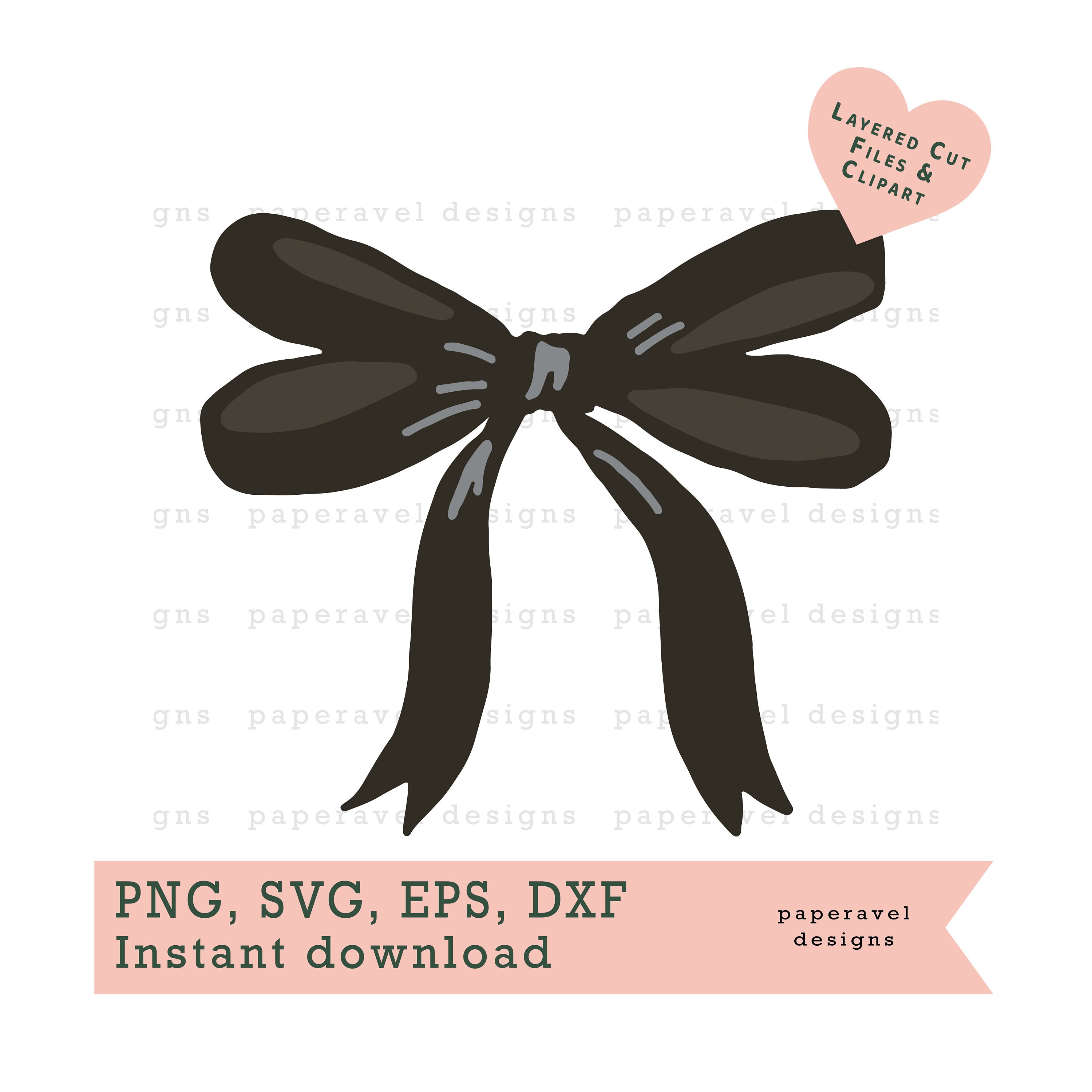 Ribbon Svg, Ribbon Clipart, Ribbon Cut Files, Cute Ribbon Svg Cut File ...