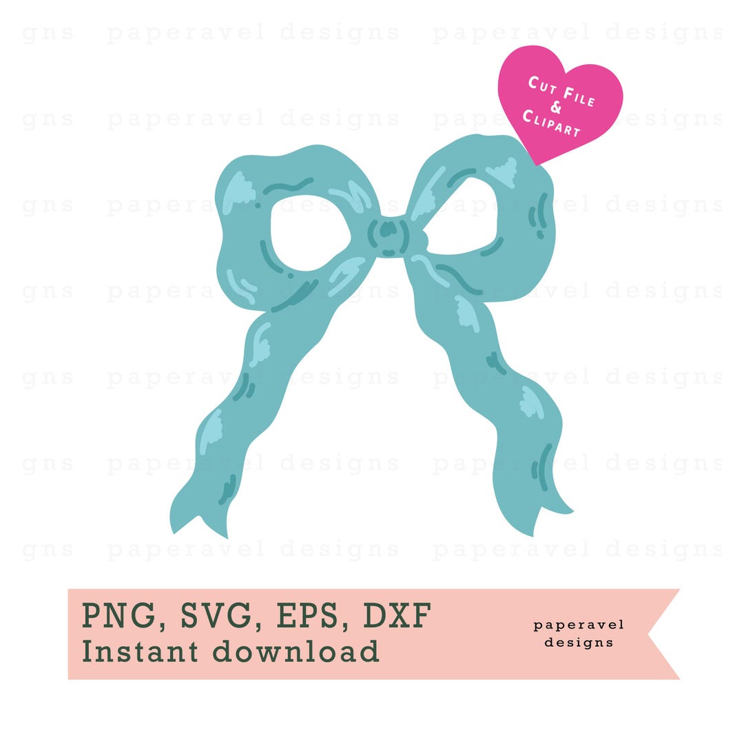 Bow Clipart, Bow Designs, Bow Ribbon Svg, Coquette Bow Svg, Girly Bow ...