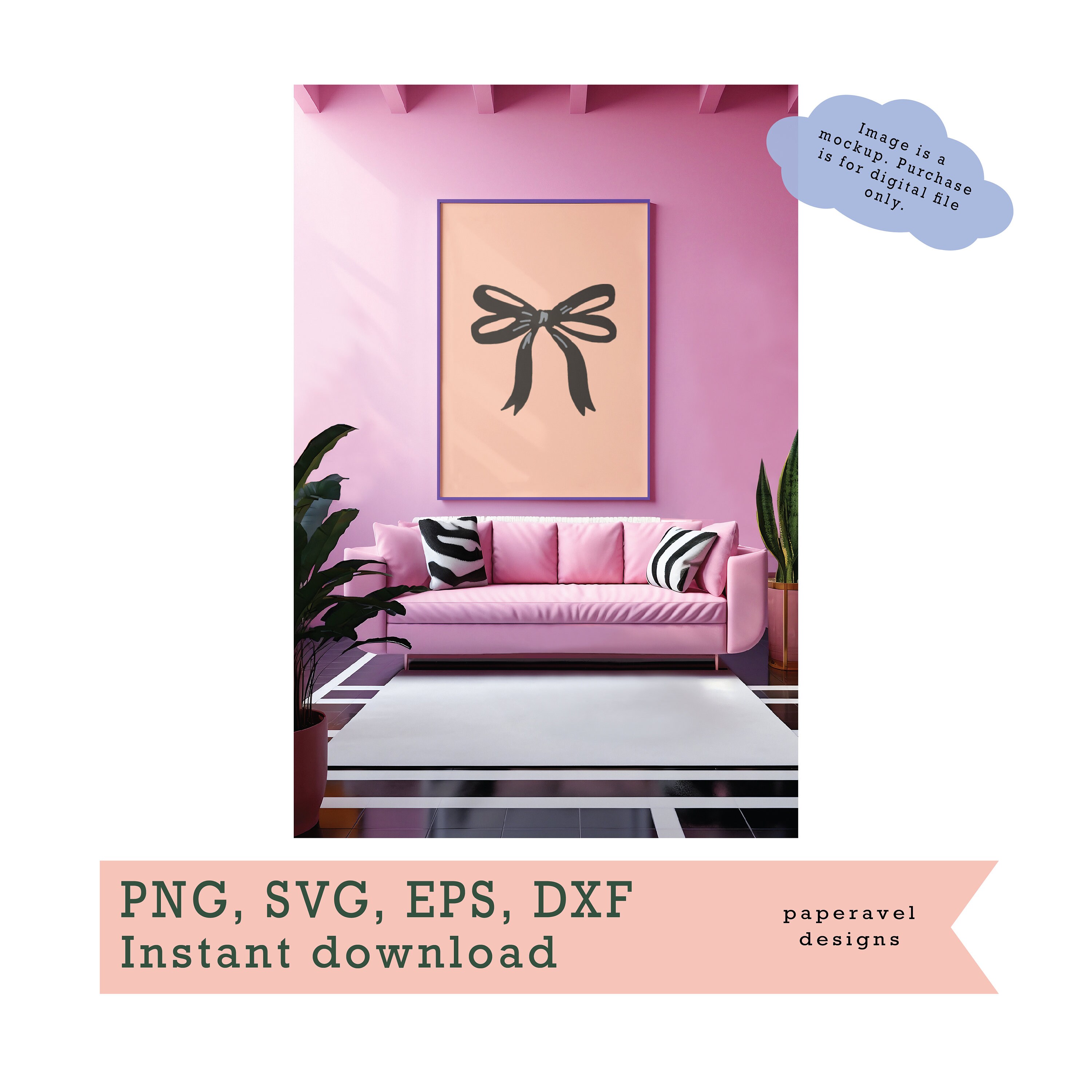 Ribbon Svg, Ribbon Clipart, Ribbon Cut Files, Cute Ribbon Svg Cut File ...