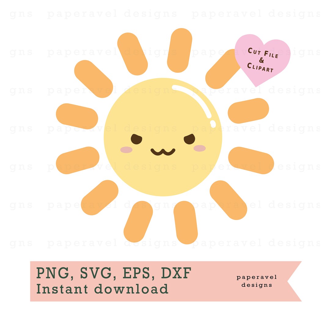Sun Svg File, Summer Svg Png, Sunshine Svg, Sunshine Png, Sunshine ...