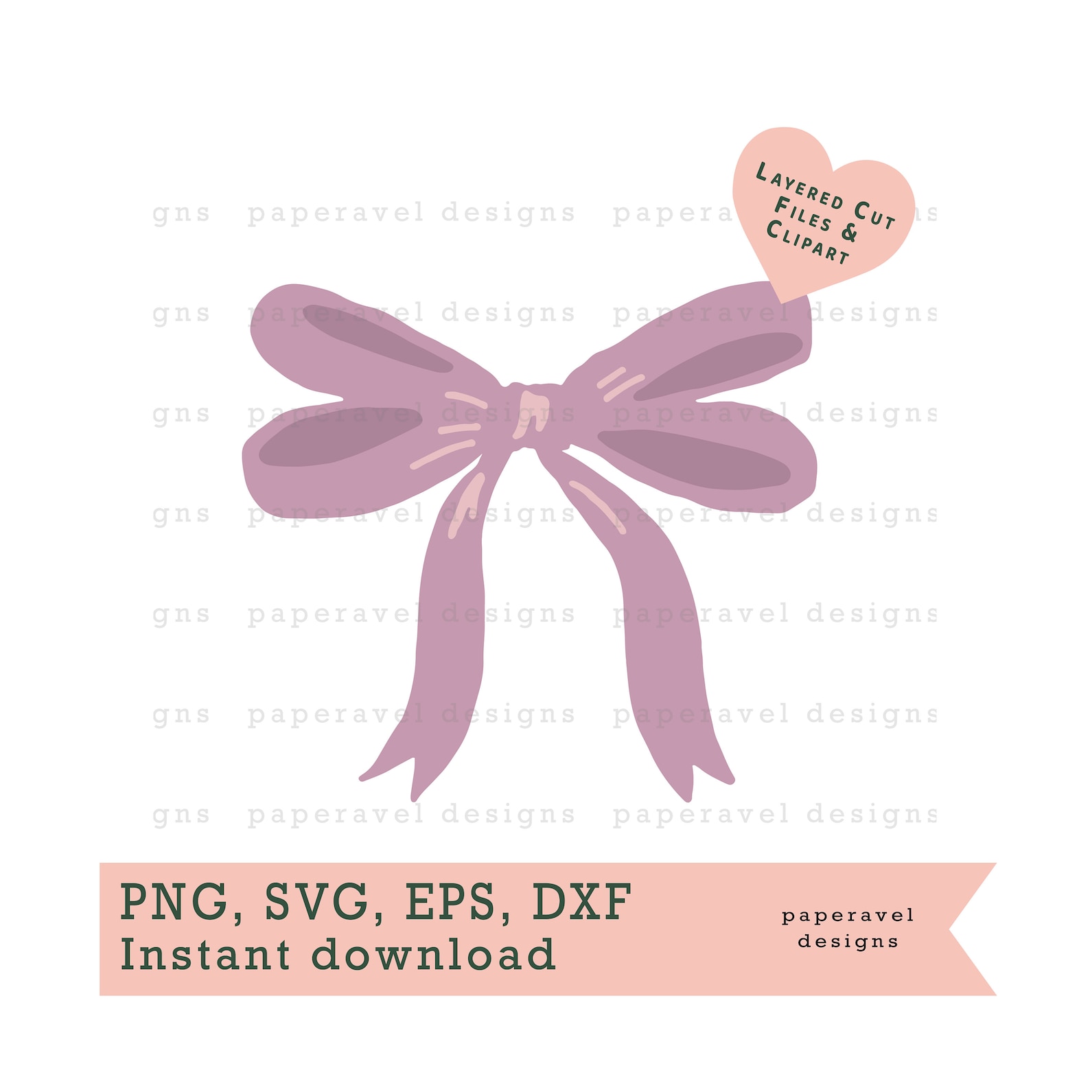 Ribbon Svg, Ribbon Clipart, Ribbon Cut Files, Cute Ribbon Svg Cut File ...