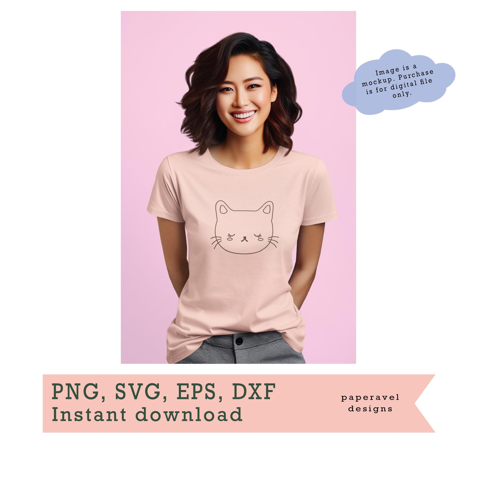 Cat Dxf File, Cat Cut File, Cat Lover Png, Cat Face Svg, Cat Face ...