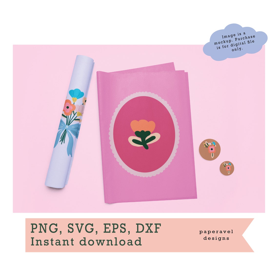 Cute Flower Clipart, Flower Png, Floral Clipart, Spring Clipart, Spring ...