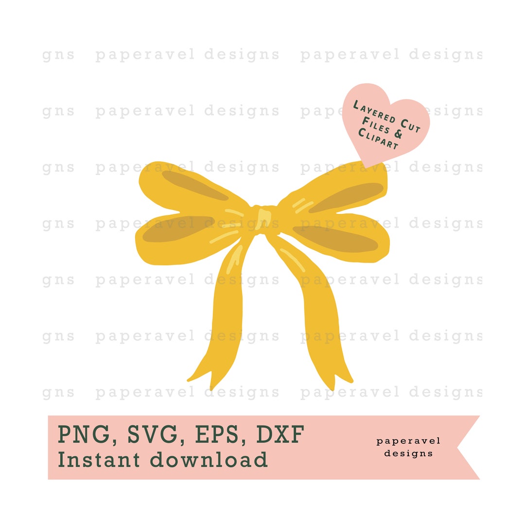 Ribbon Svg, Ribbon Clipart, Ribbon Cut Files, Cute Ribbon Svg Cut File ...