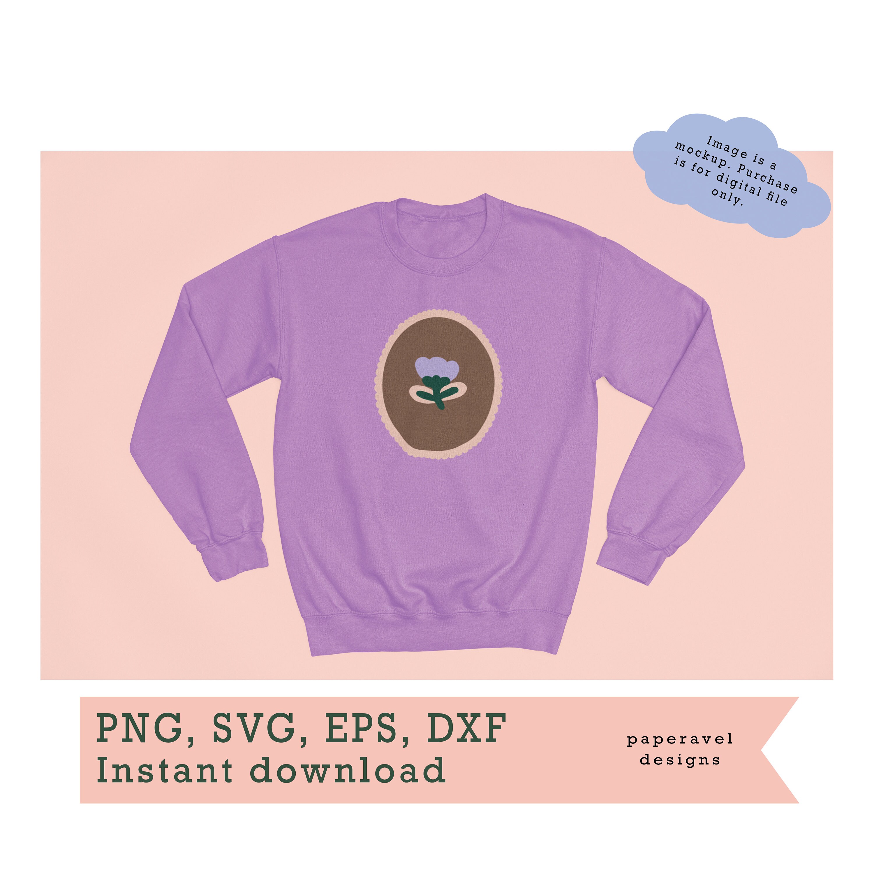 Cute Flower Clipart, Flower Png, Floral Clipart, Spring Clipart, Spring ...