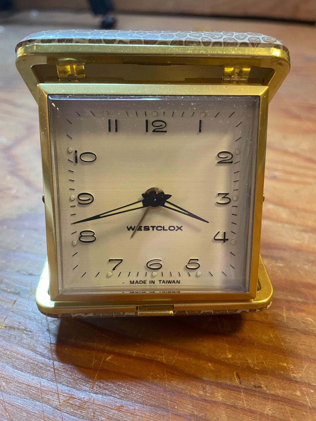 Vintage Westclox Travel Alarm Clock - Etsy