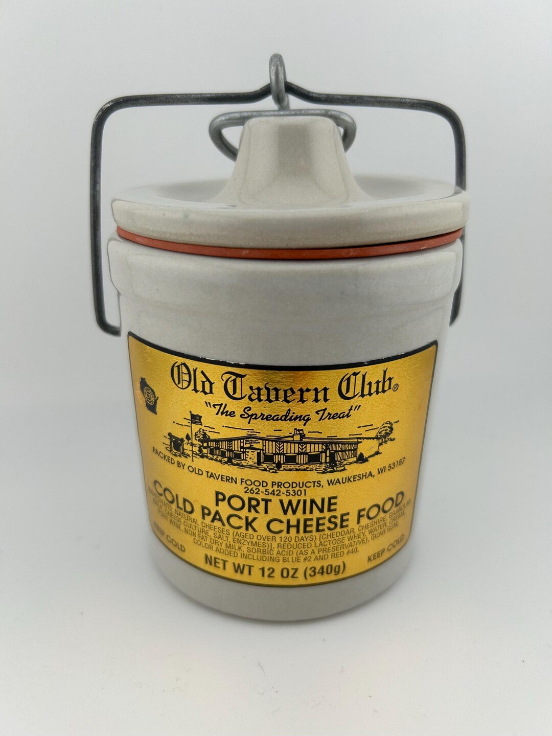 Old Tavern Club Port Wine Cheese Crock - Etsy