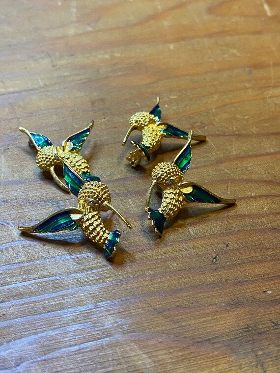 Hummingbird Jewelry set - Gem