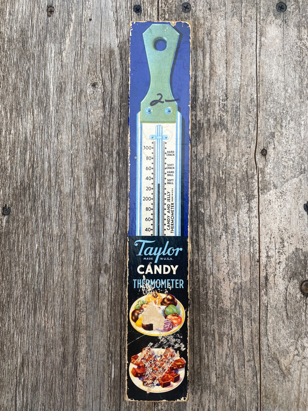 Vintage Taylor Candy & Jelly Thermometer - Etsy