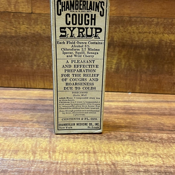 Chamberlains Bottle - Etsy