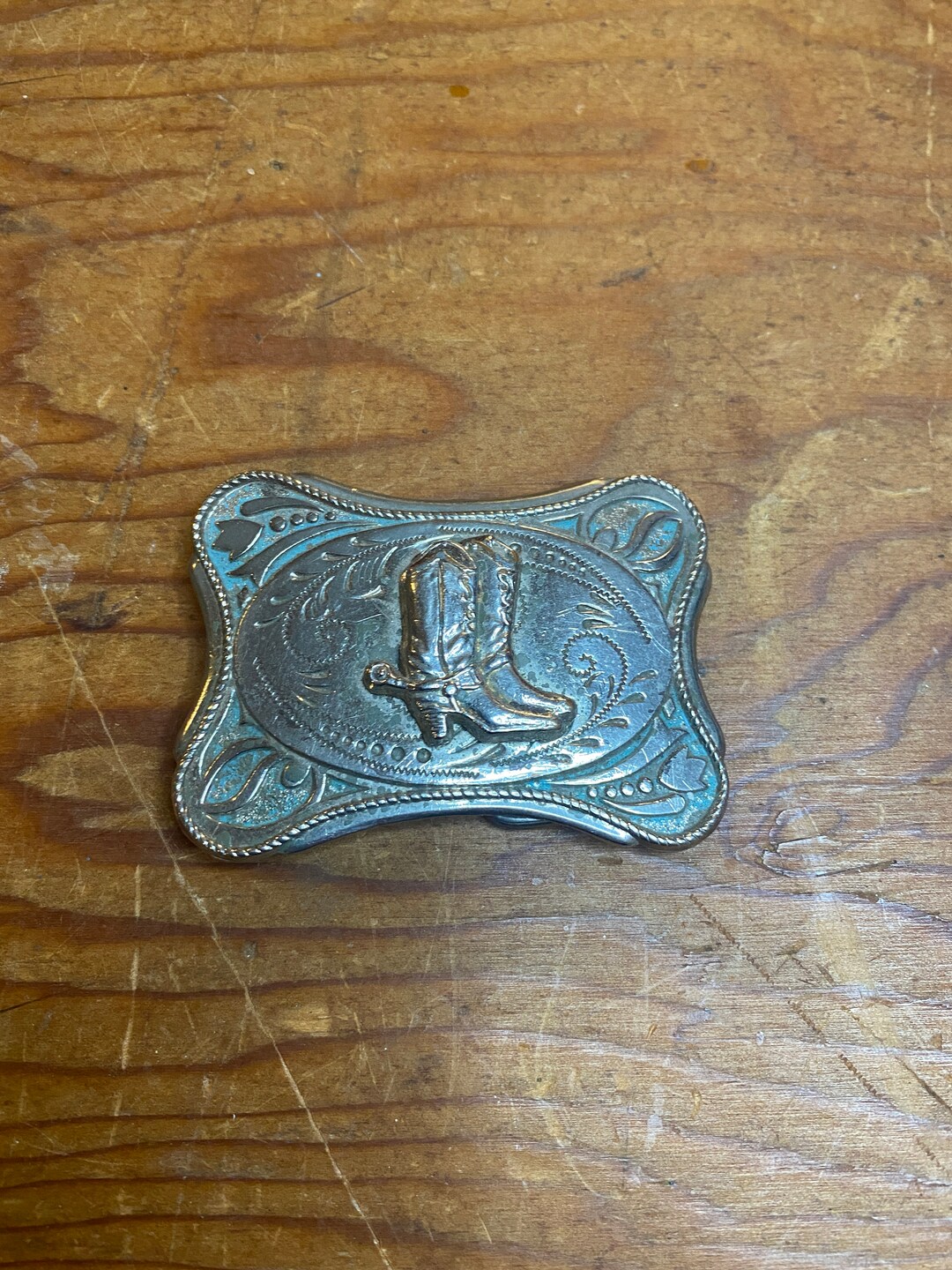 Cowboy Boots Belt Buckle - Etsy