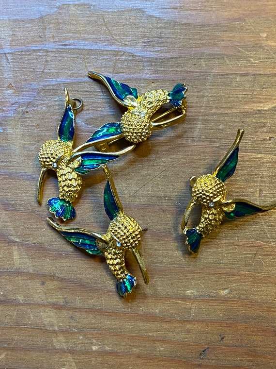 Hummingbird Jewelry set - Gem