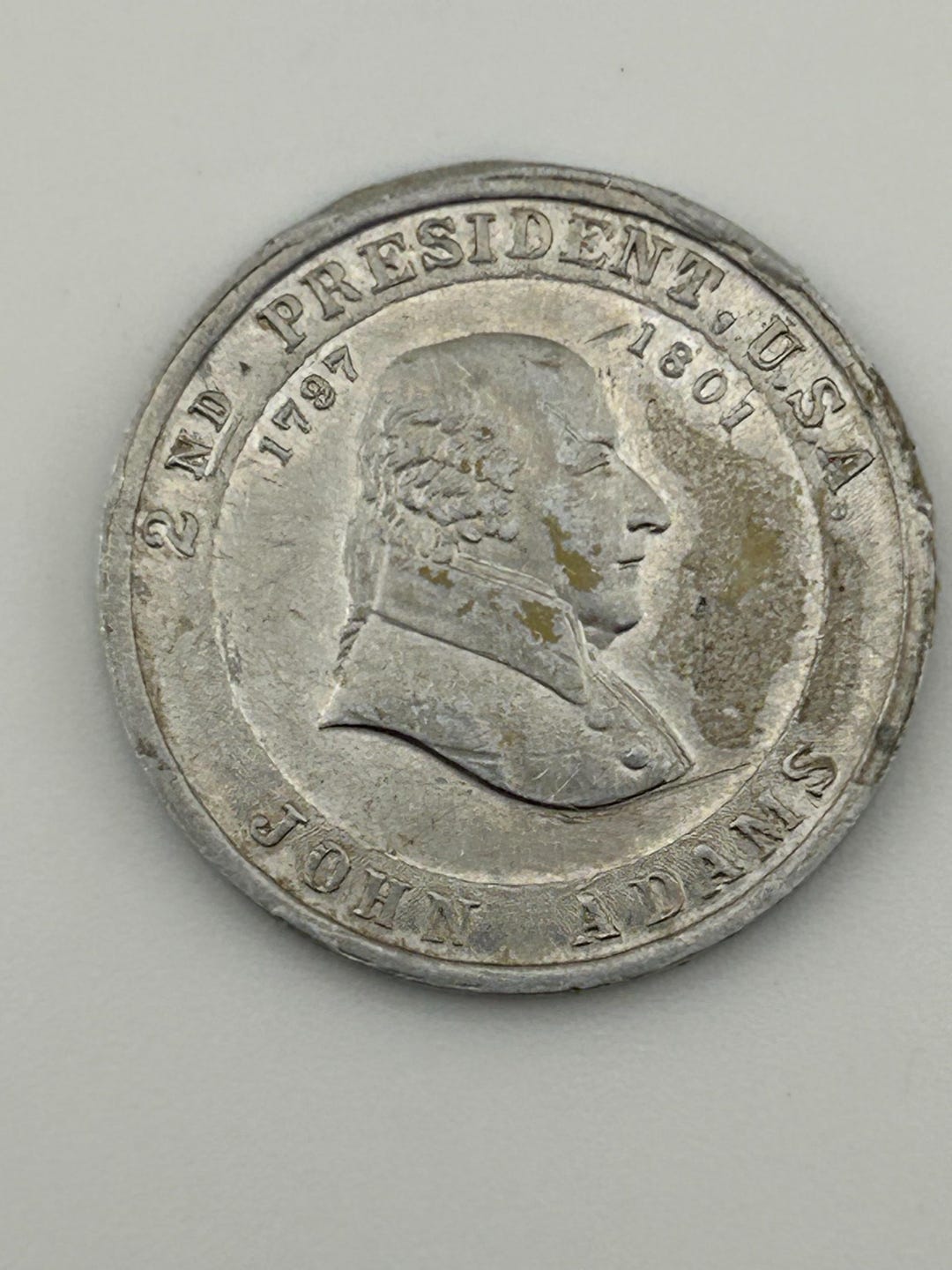 Vintage Cracker Jack Prize Coin Featuring President Andrew Johnson - Etsy