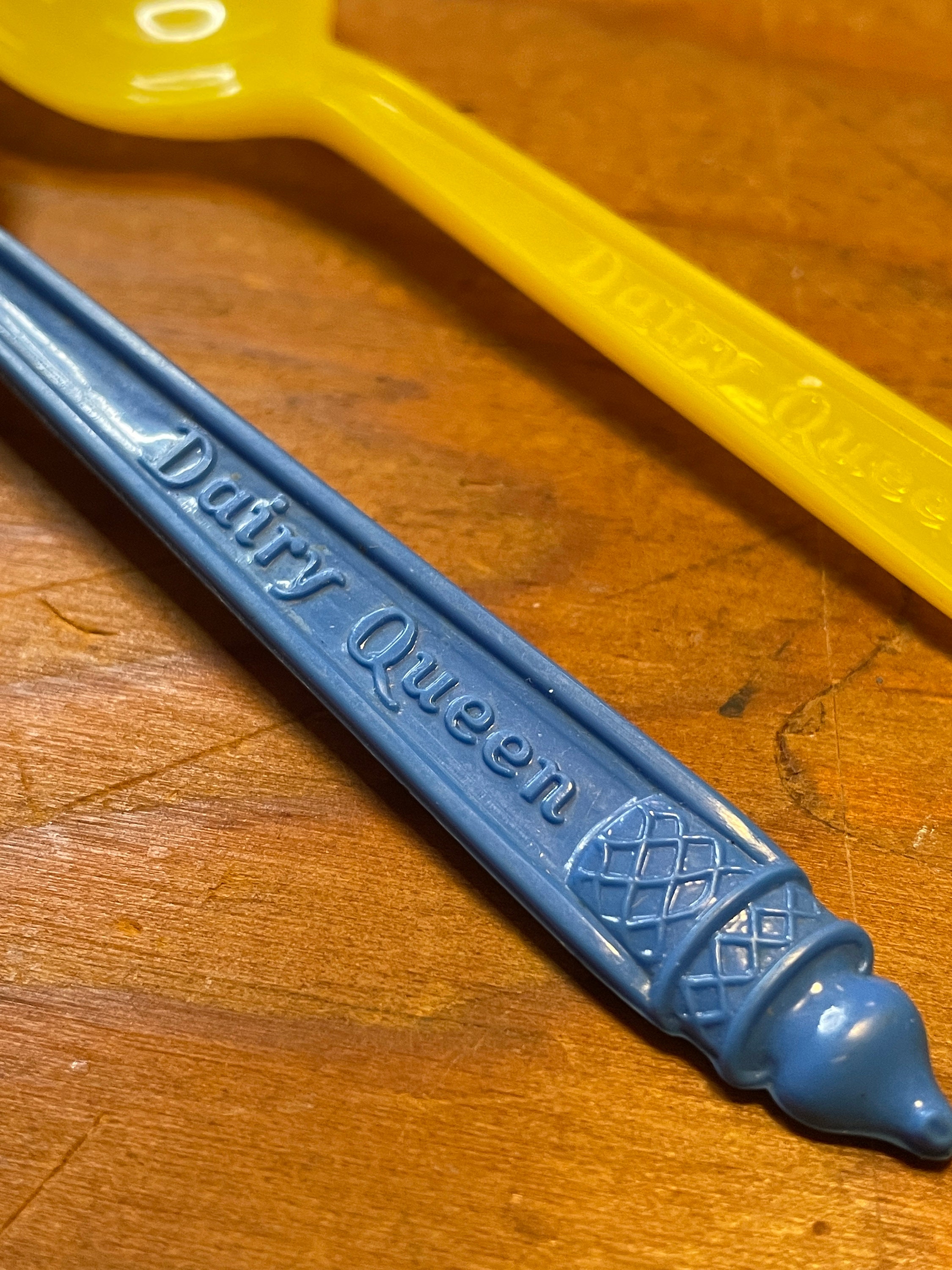 Vintage Diary Queen Spoons - Etsy