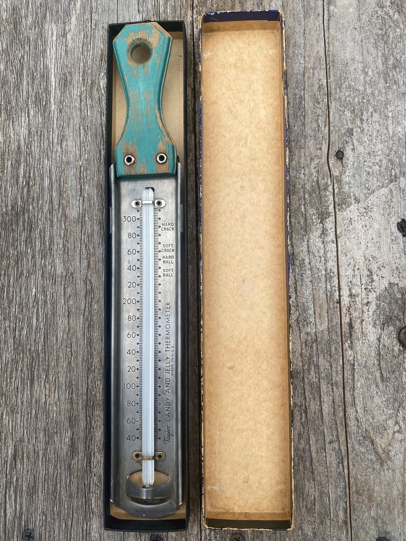 Vintage Taylor Candy & Jelly Thermometer - Etsy