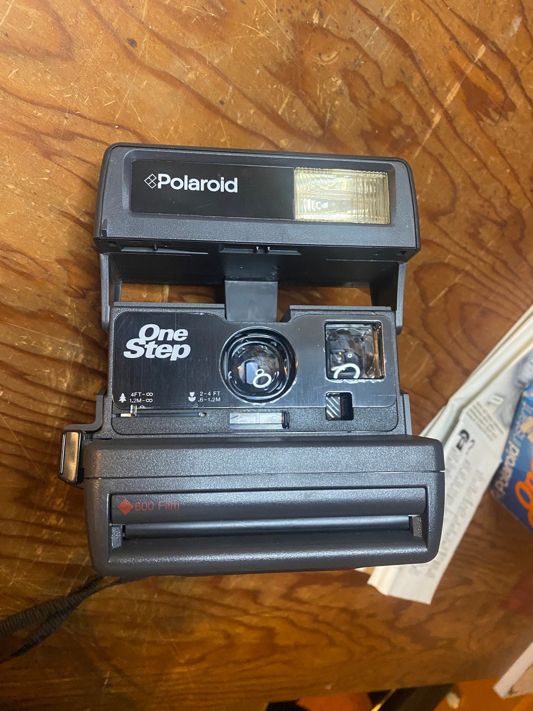 Polaroid One Step Gray With Built in Flash - Etsy