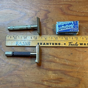 2 Safety Razors With Bonus Blades in Boxes - Etsy