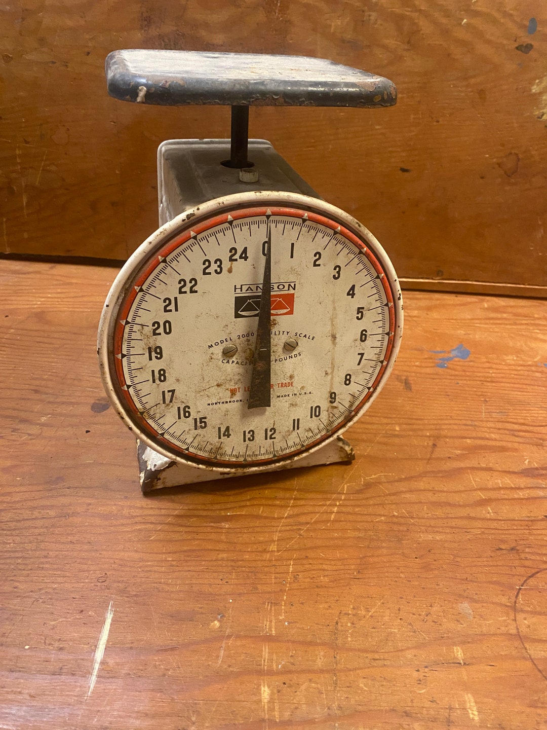 Hanson Model 2000 25 Lb Scale - Etsy