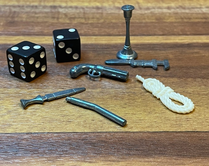 Clue Game Pieces - Etsy