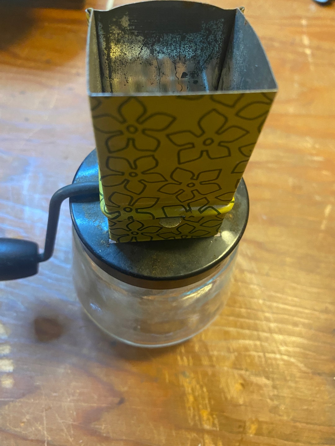 Vintage Androck Nut Chopper With Glass Jar - Etsy