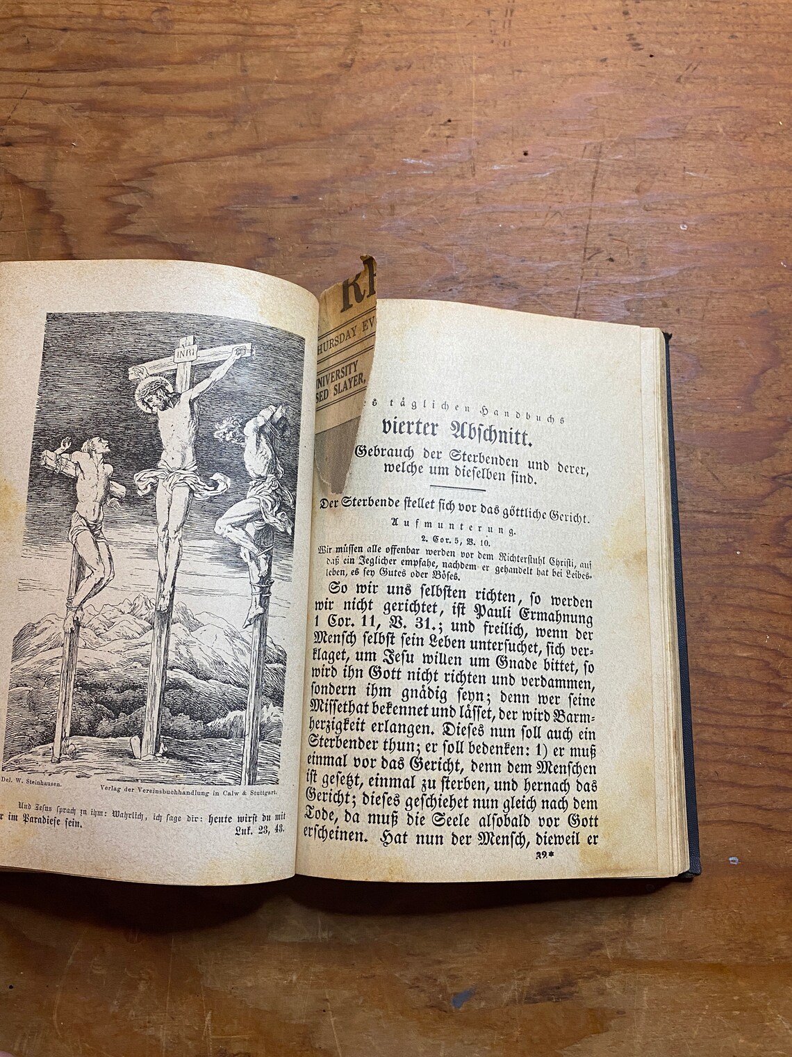 Antique German Bible - Etsy