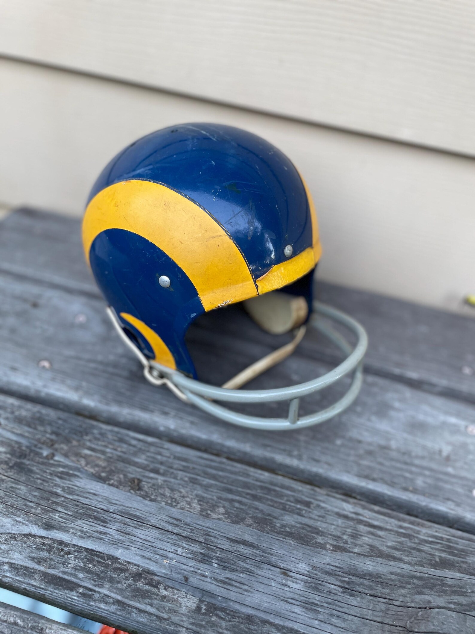 Vintage Rams Kids Football Helmet - Etsy