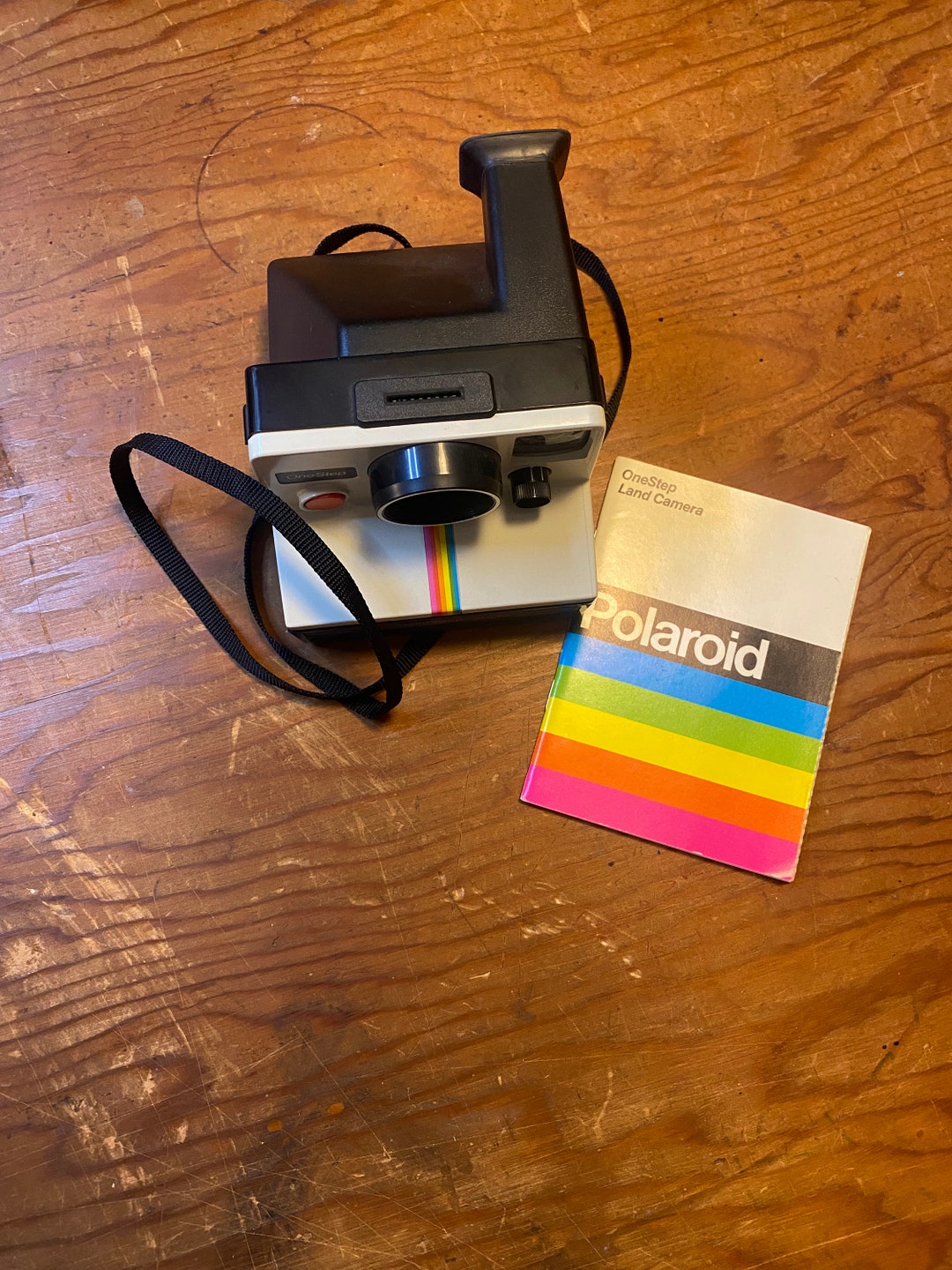 One Step Polaroid Land Camera With Original Instructional Booklet - Etsy