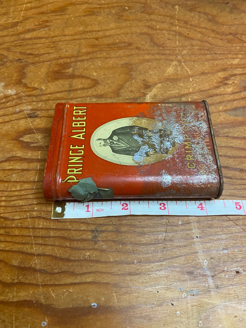 Prince Albert Tobacco Can With Flip Top Lid - Etsy
