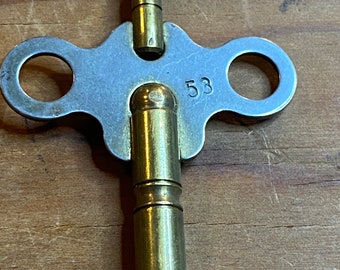 Brass Clock Key | Etsy
