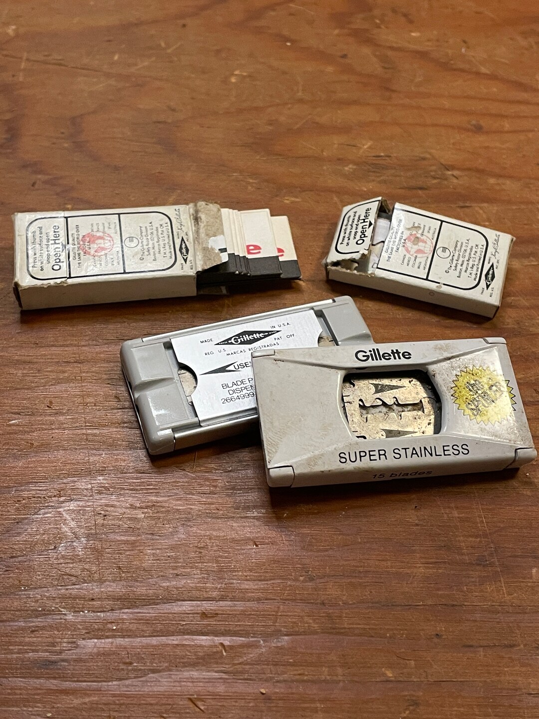 Safety Razor Blades in Boxes and Dispensers - Etsy