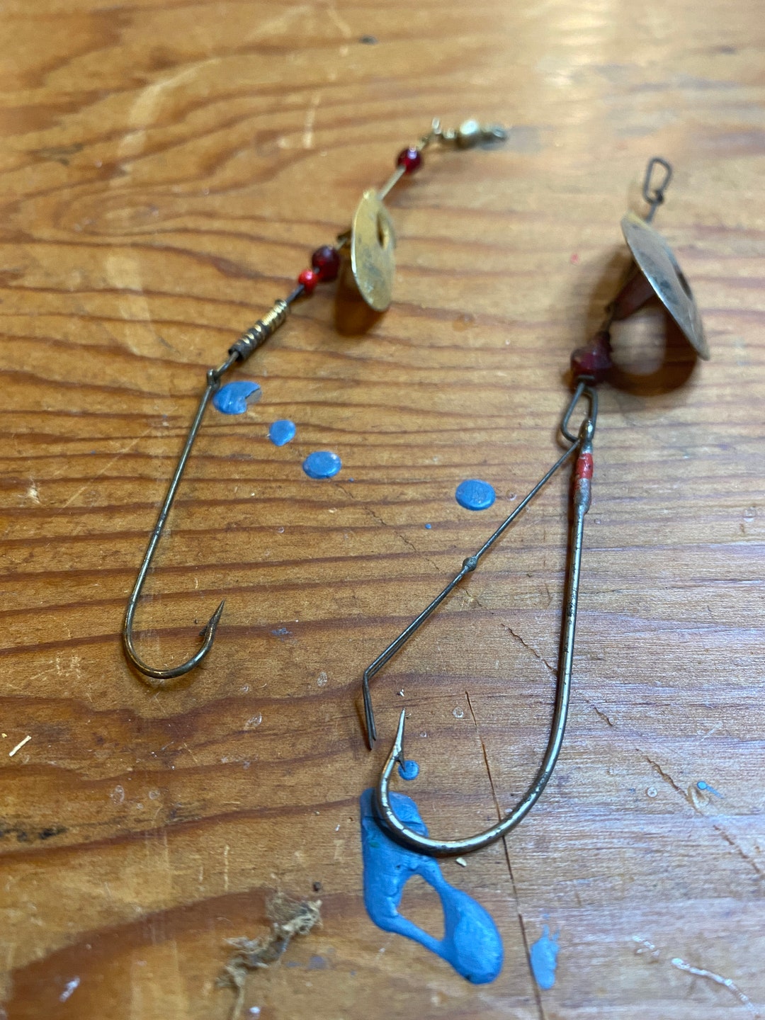 Set of Two June Bug Fishing Lures - Etsy